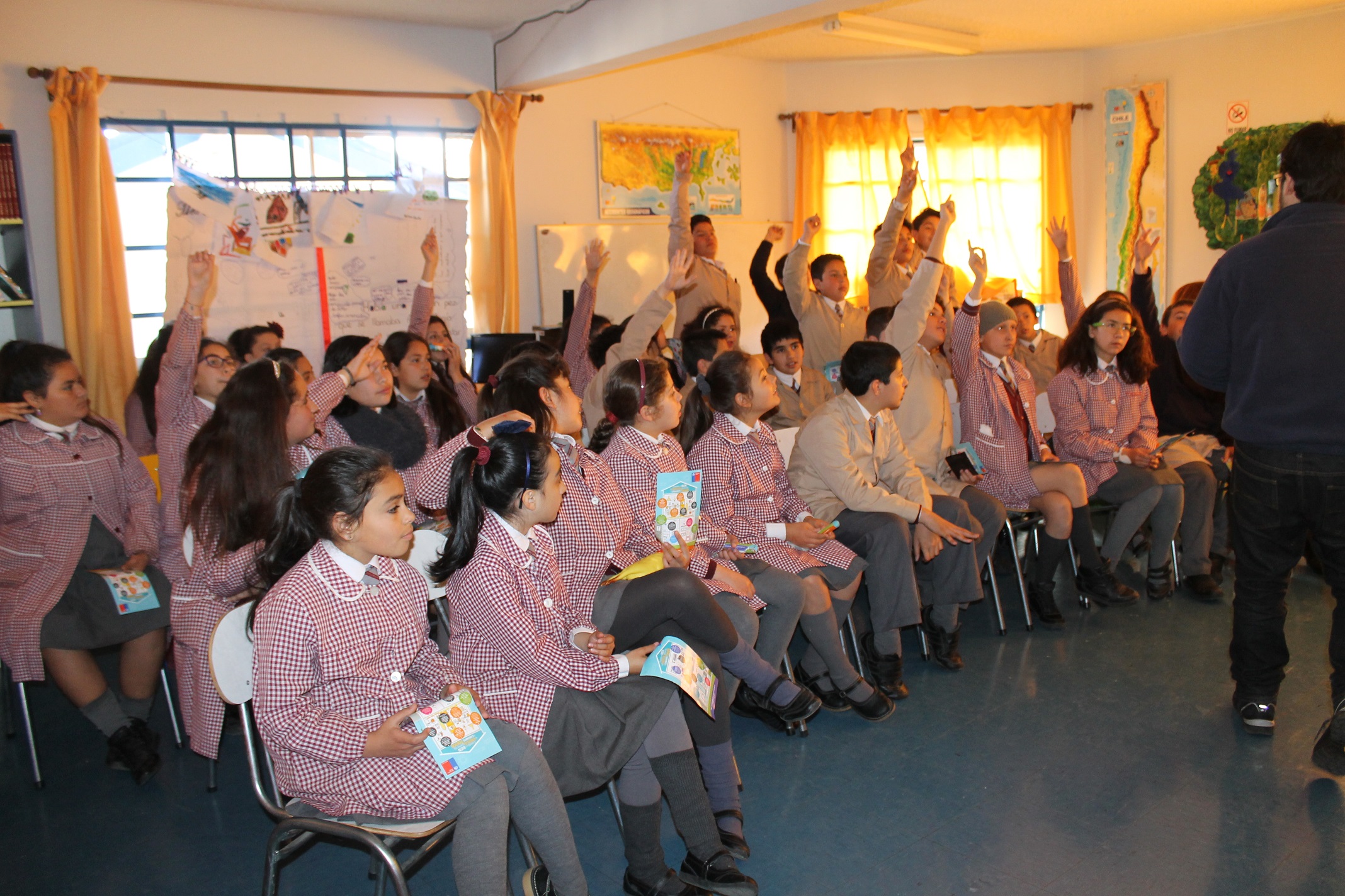 Estudiantes de cuarto a sexto básico aprenden a cuidar la energía ...