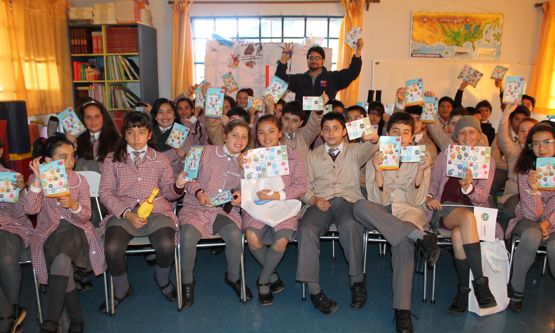 Estudiantes de cuarto a sexto básico aprenden a cuidar la energía ...